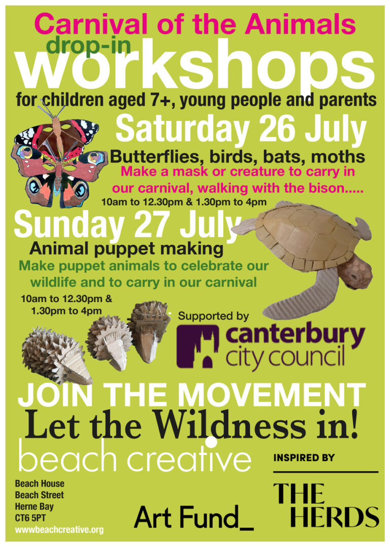 Carnival of The Animals Workshops - Herne Bay Festival 2025